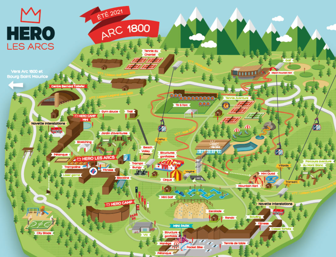 Hero Pass 7 jours - Arc 1800 Arc 1950